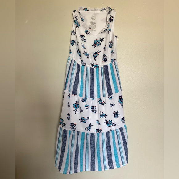 wonder nation | Dresses | Wonder Nation Multipattern Dress | Poshmark